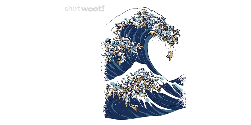 The Great Wave of Pugs