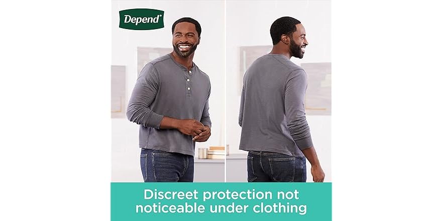 Depend Fresh Protection Adult Incontinence Underwear