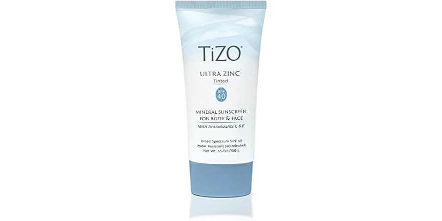TIZO Ultra Zinc Body & Face Sunscreen Tinted SPF 40