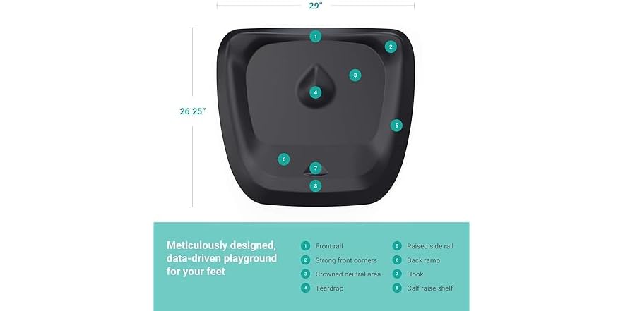 Topo Comfort Mat by Ergodriven