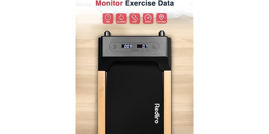 Redliro Wood Under Desk Treadmill