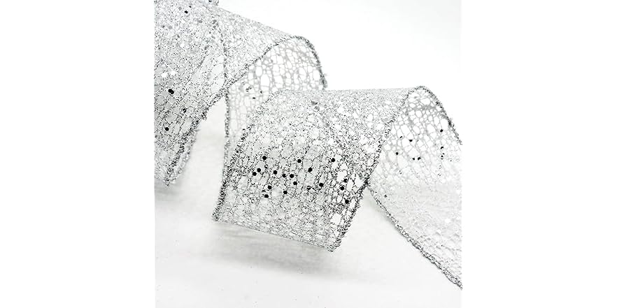 CT CRAFT LLC Sparkling Glitter Mesh Wire