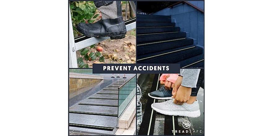 TreadSafe Glow In The Dark 2"x15ft Roll