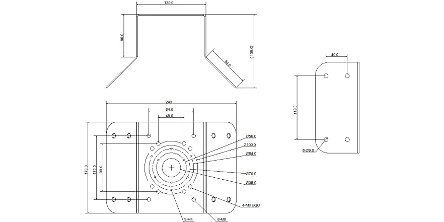 Corner Mount Bracket