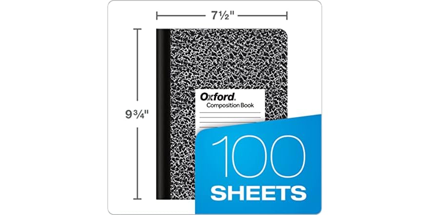 College Ruled Paper, 100 Sheets