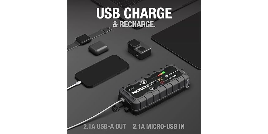 NOCO Boost XL GB50 Jump Starter Box