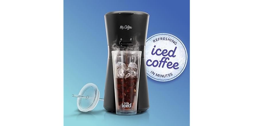 Mr. Coffee Iced Coffee Maker, Single Serve