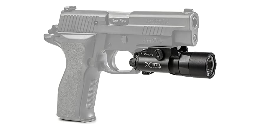 SureFire Surefire X300 Ultra Light with T-slot Black