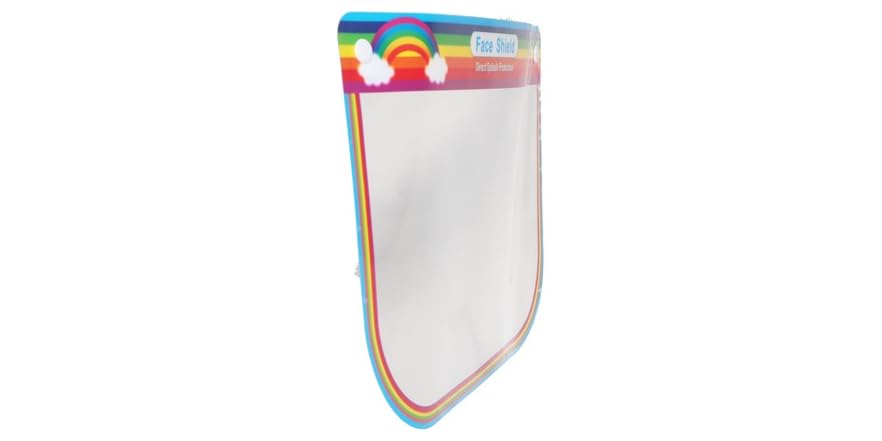 Kids Rainbow Face Shields