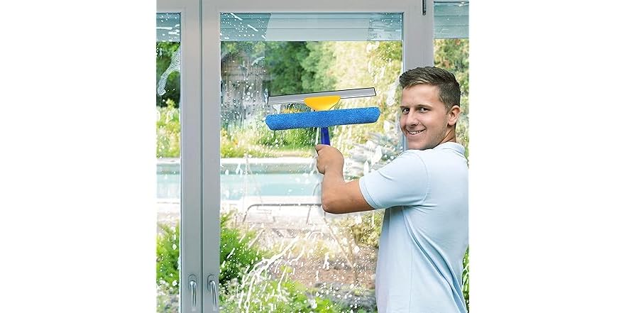 Professional Window Cleaning Combo Tool