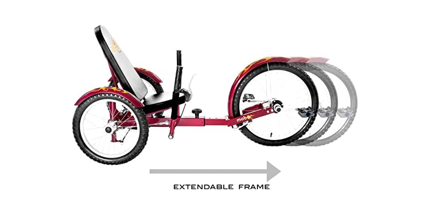 Mobo Cruiser Triton Pro Recumbent Trike Unisex