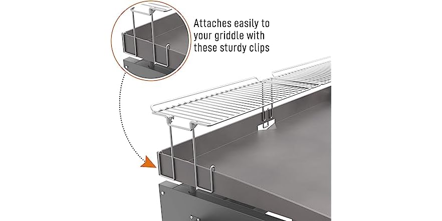 Yukon Glory Griddle Warming Rack