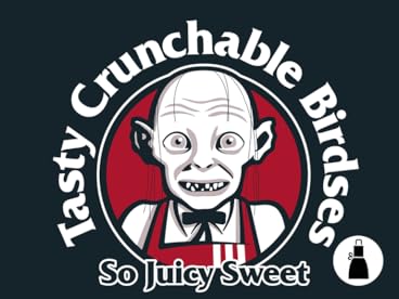 Tasty Crunchable Birdses Apron