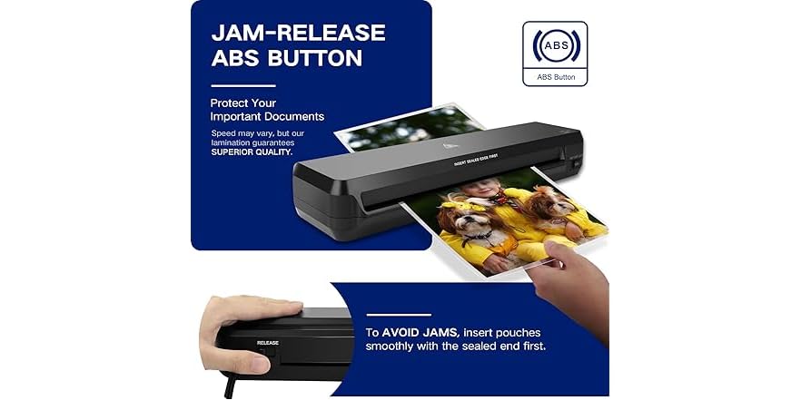 Zyerch 7-in-1 Desktop Thermal Laminator