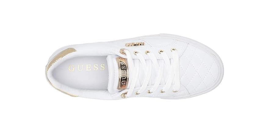 GUESS Women's Loven Sneaker White