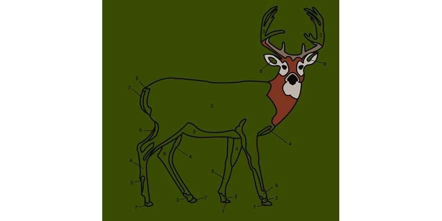 Deer By Numbers