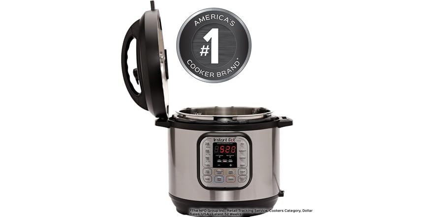 Instant Pot Duo 7-in-1 Pressure Cooker, 8Qt