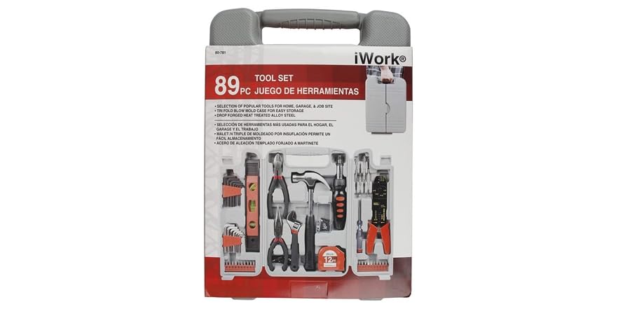 Olympia Tools 89-Piece iWork Tool Set