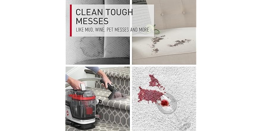 Hoover FH14000 Cleanslate Portable Carpet Cleaner