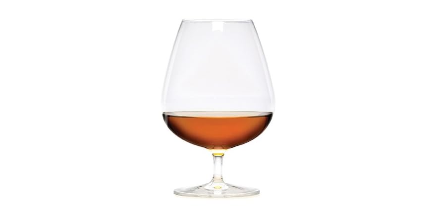 Mikasa Brandy Snifter Glass Set of 4, 22oz