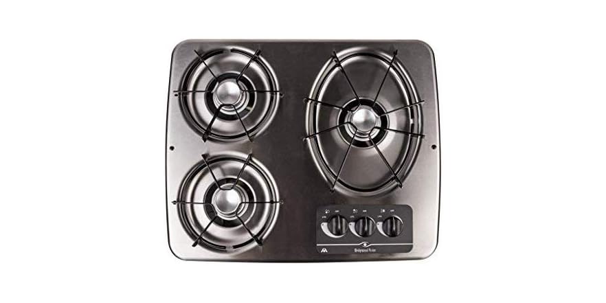 Atwood Stainless Steel 3 Burner Cooktop