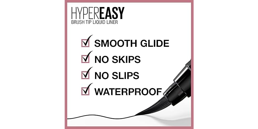 Maybelline Hyper Easy Liquid Pen 4 Pack