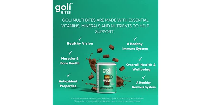 Goli Multi Vitamin Bites, 3-Pack