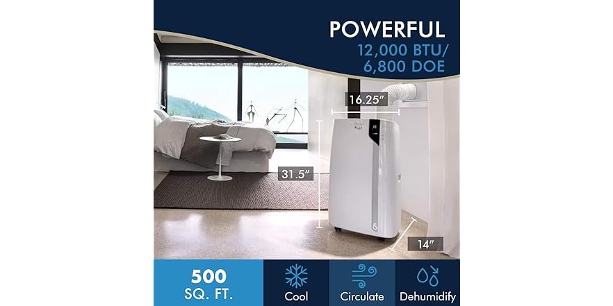 Delonghi 12000 Btu Portable Air Conditioner