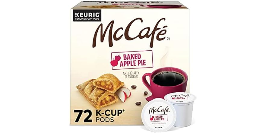 72ct McCafe Baked Apple Pie Coffee, K-Cups