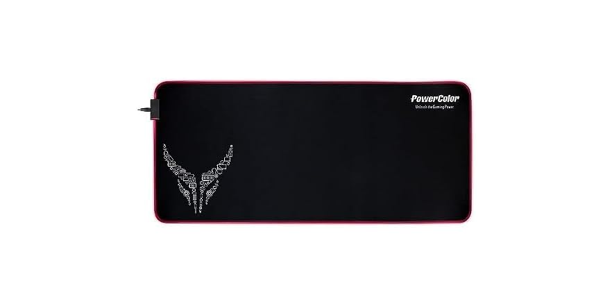 PowerColor Red Devil RGB Mouse Mat