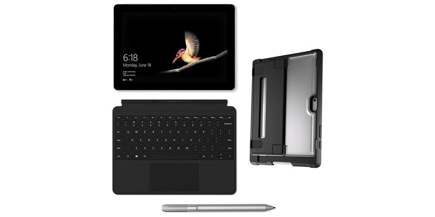 Microsoft Surface Go 10" Tablet Bundle (Open Box)
