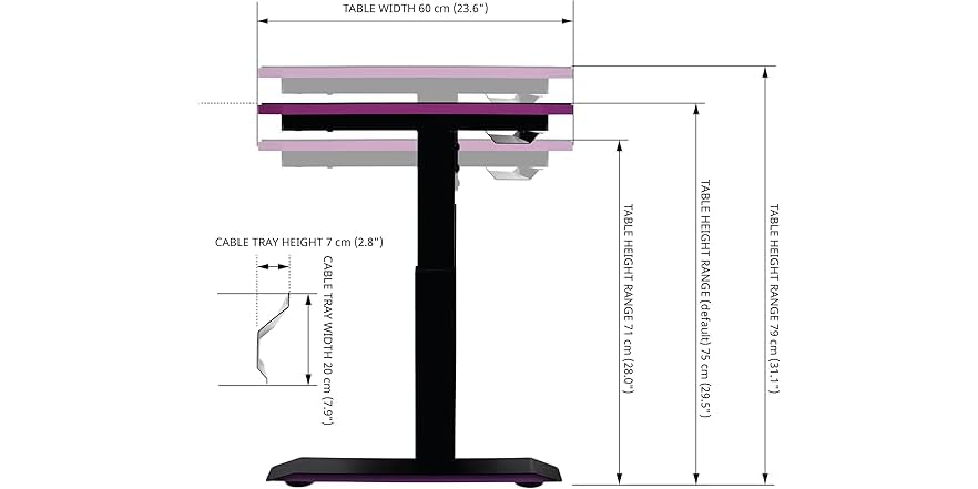 Cooler Master GD120 V1 PC Gaming Desk