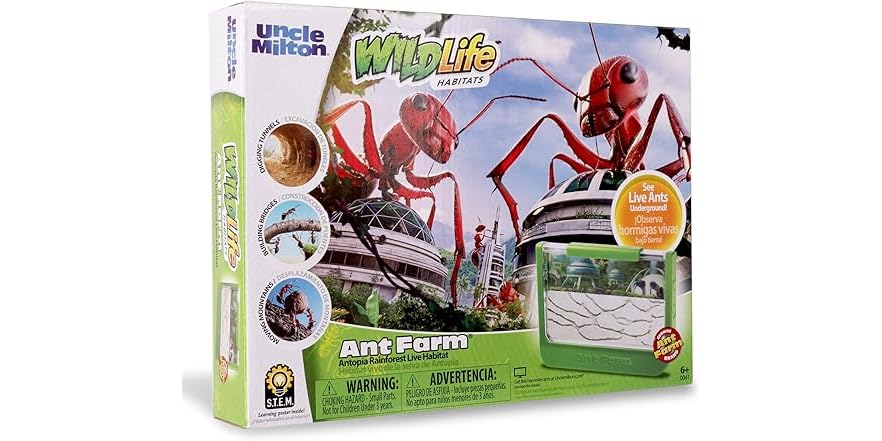 Uncle Milton Uncle Milton Ant Farm Antopia Rainforest An