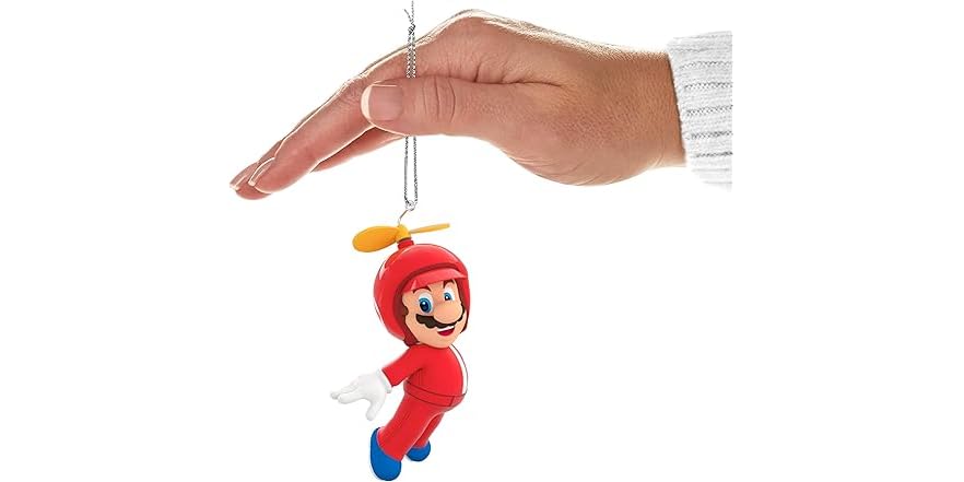 Hallmark Nintendo Propeller Mario Ornament