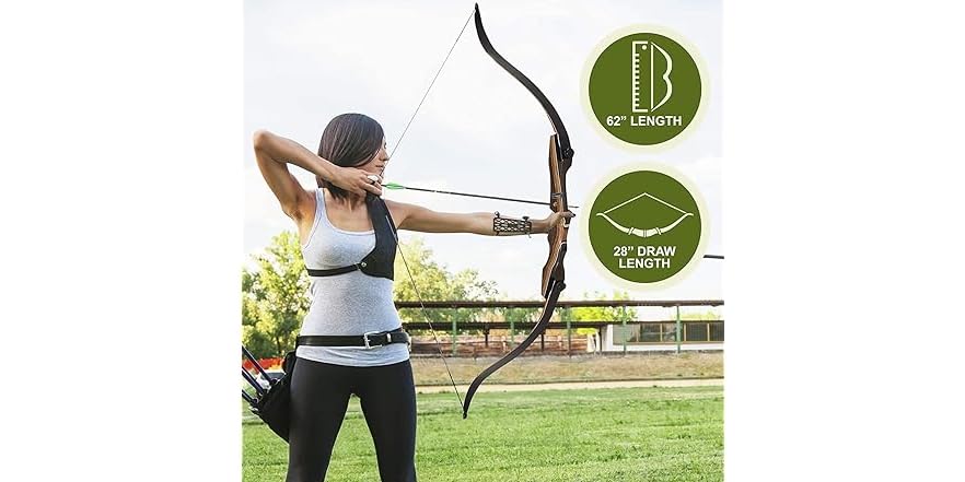 Samick Sage Takedown Recurve Bow 62" LH