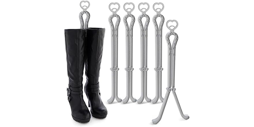 6 Pack Folding Boot Shaper Stands
