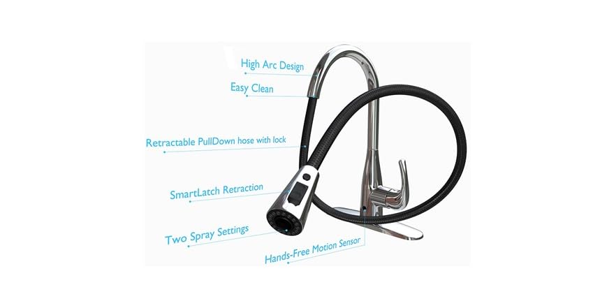 FLOW Hands-Free Motion Sensing Faucet