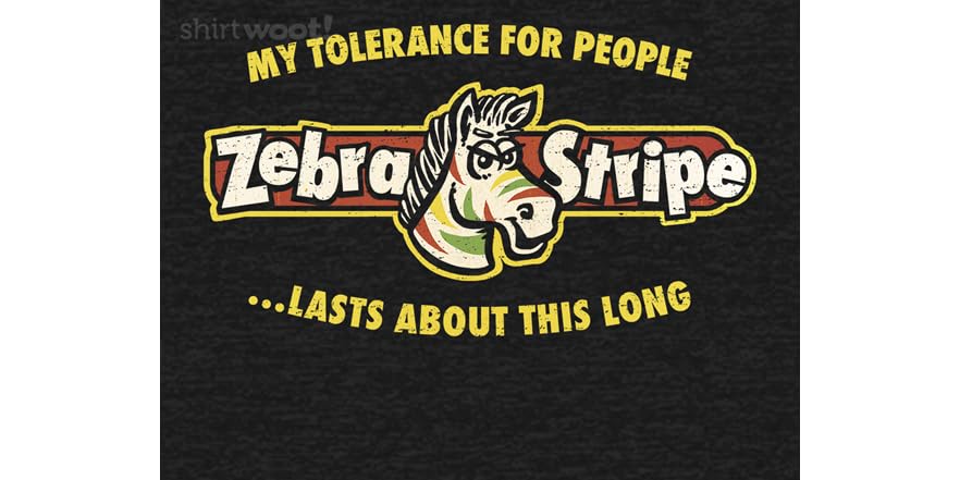 Zebra Fruit Stripe Gum