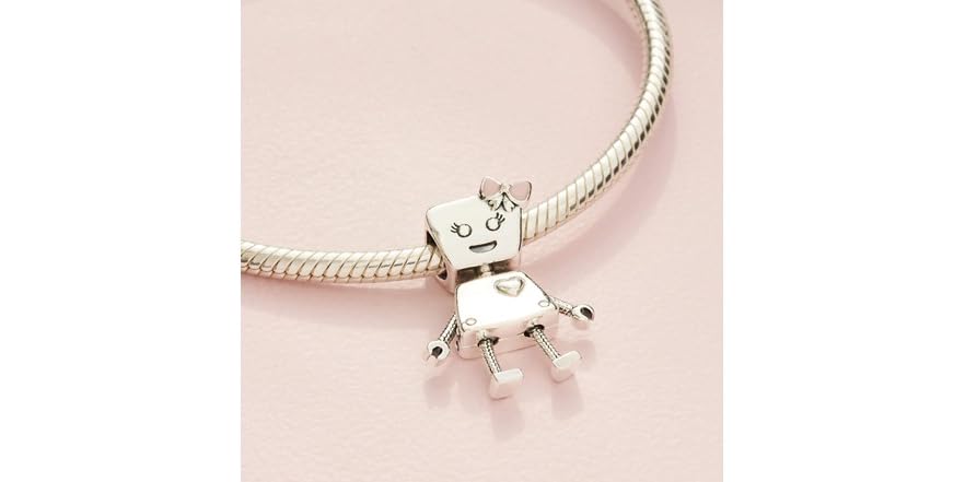 PANDORA Bella Bot Pink Enamel, 797141E (Open Box)