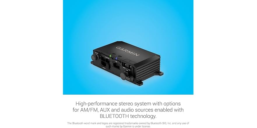 (NEW) Garmin Tread Audio System with LED Controller (Open Box)