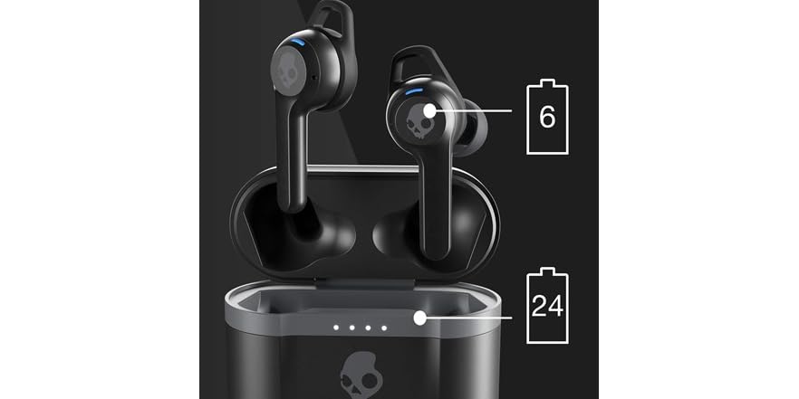 (NEW) Skullcandy Indy Evo True Wireless In-Ear Bluetooth Earbuds