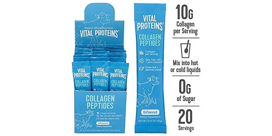 Collagen Peptide Powder Stick Supplement