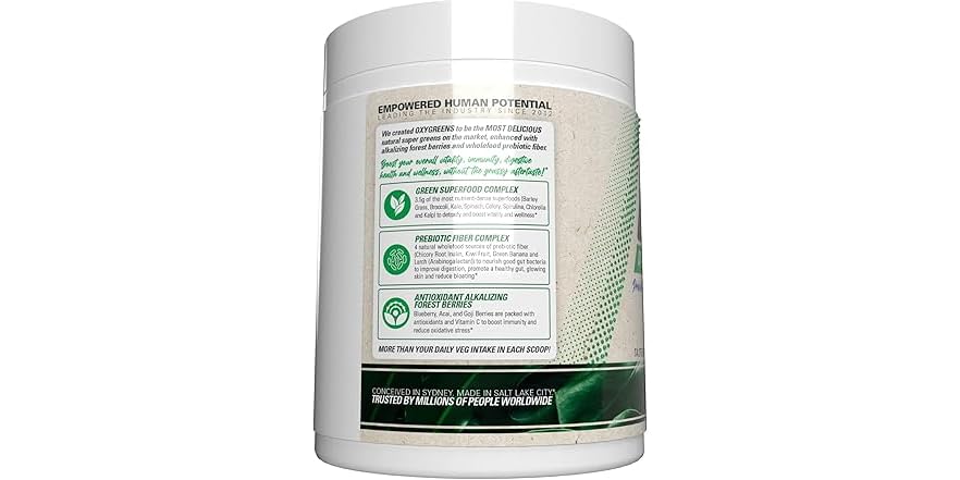 EHP Labs OxyGreens Super Greens Powder, Forest Berries