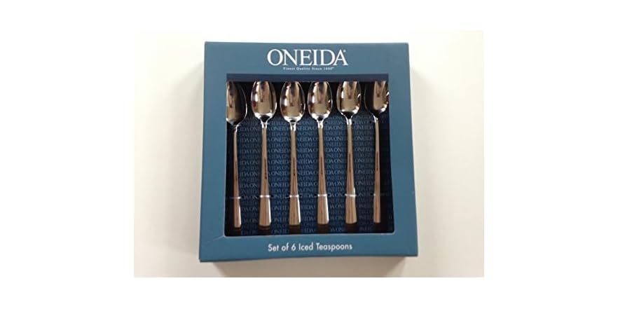 Oneida 6pc Nocha Tall Iced Teaspoons Set