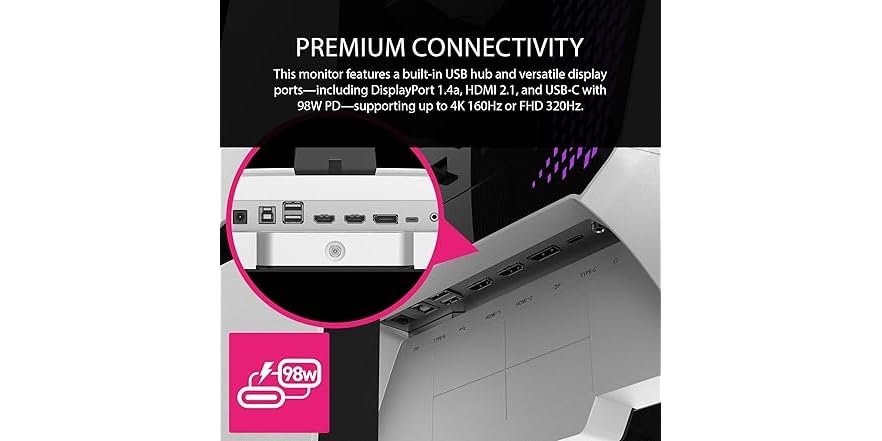 MSI 27" UHD Monitor | MPG 274URDFW E16M