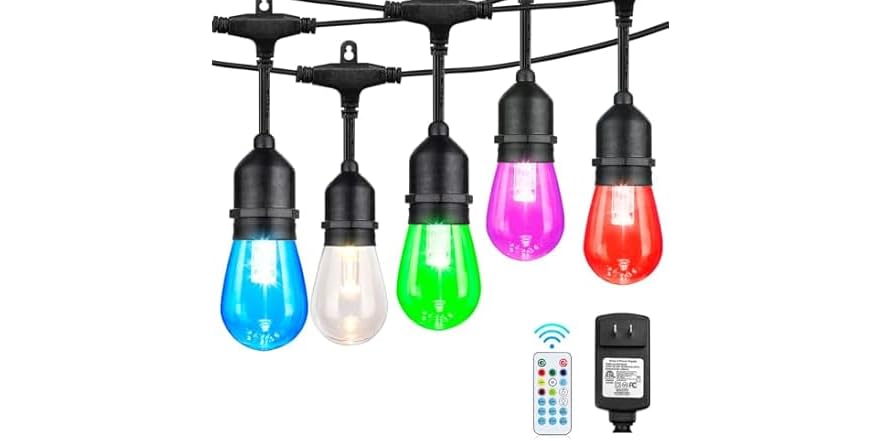 48ft RGB String Lights