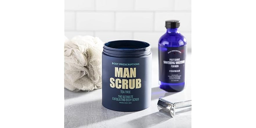 (2 Pack) Body Prescriptions Body Scrub for Men-2 Pack Ultimate ...