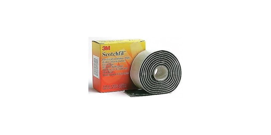 3M Black Rubber Electrical Insulation Putty