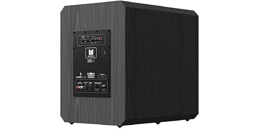 Monoprice Monolith 12in Powered Subwoofer w/500 Watt Amplifier