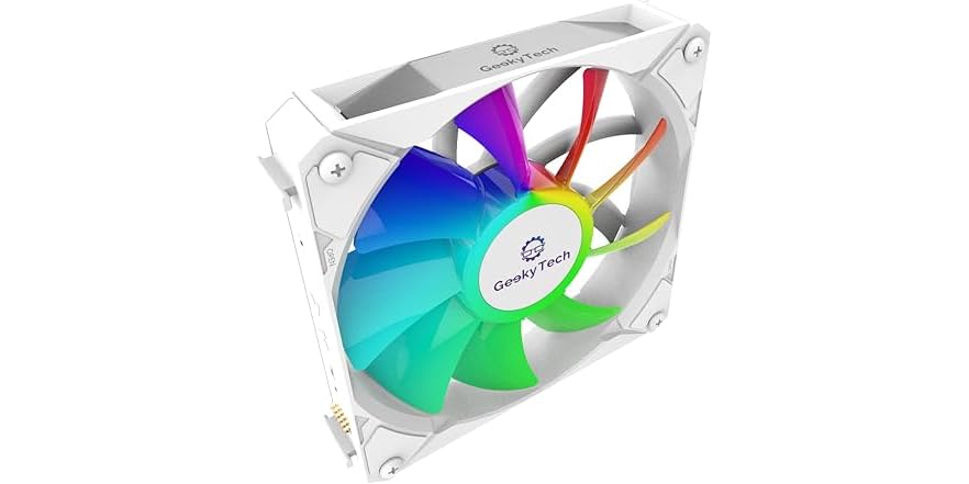 Geeky Tech Tsuraneru Gaming PC Fan White
